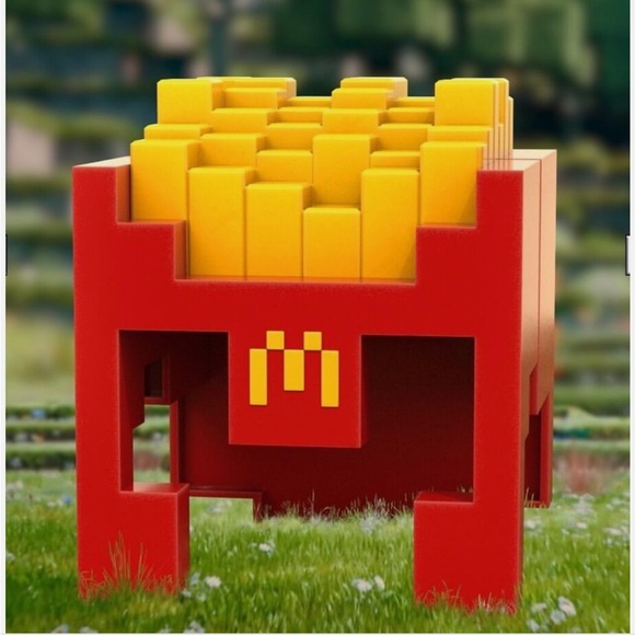 McDonald's | Toys | Mcdonalds Minecraft Fry Helmet | Poshmark
